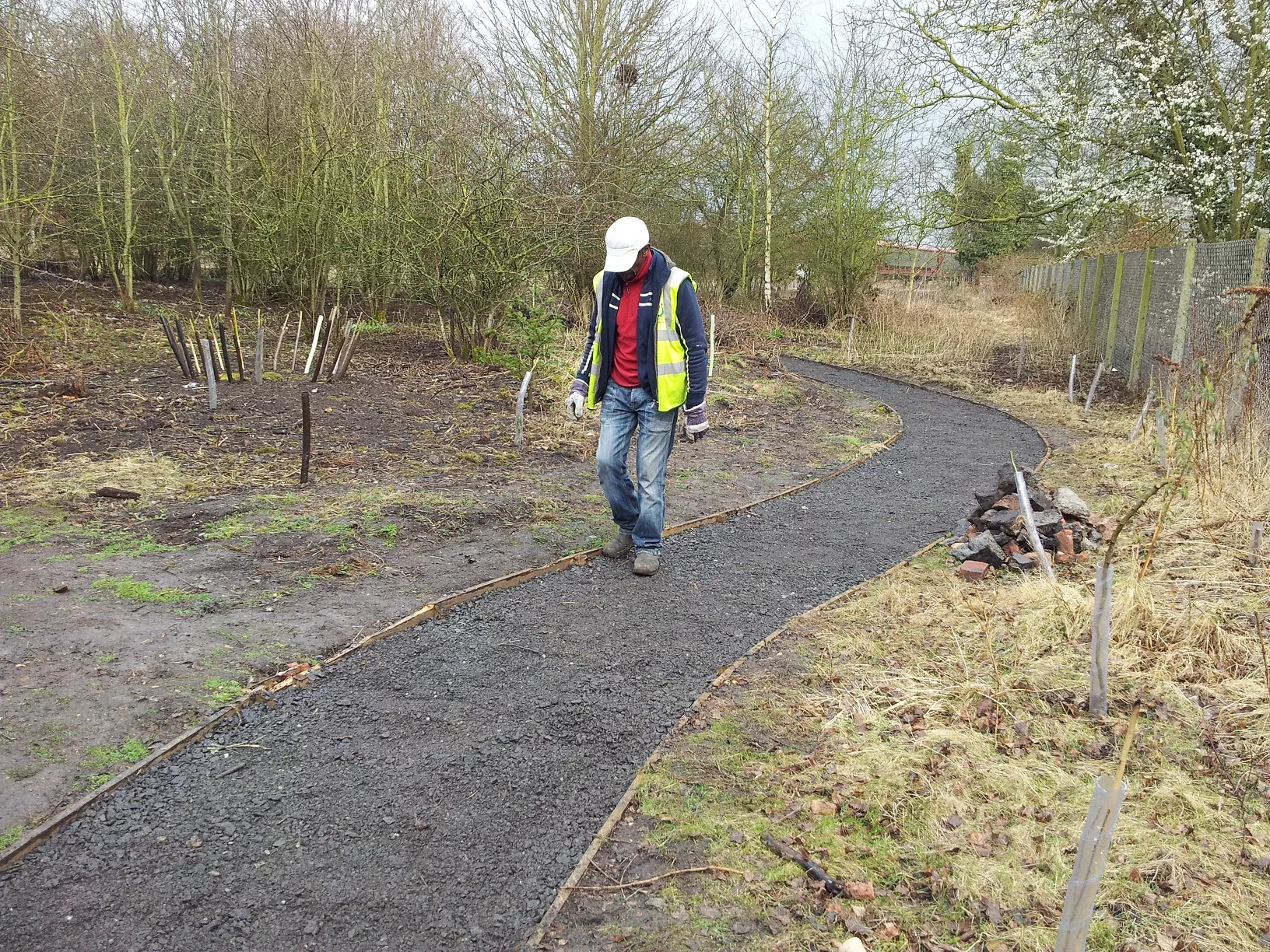 Stone Pathways Taking Shape - ARC CIC